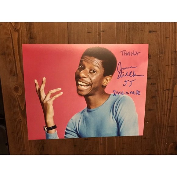 Wall Decor | Jimmie Walker Jj Signed Autographed 8x1 Photo Good Times ...